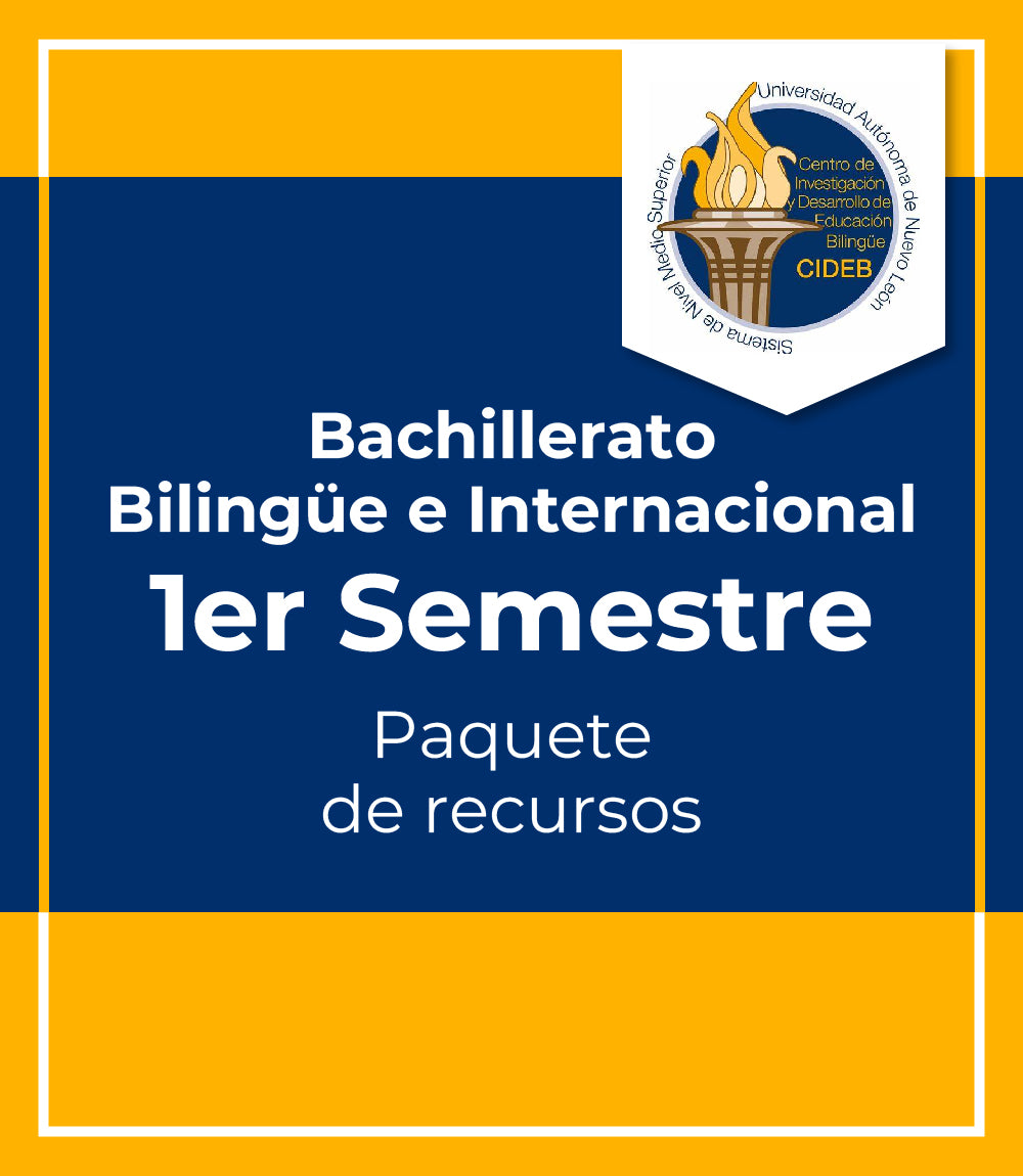 CIDEB GARCÍA: Recursos 1er Semestre Bachillerato Bilingüe e Internacio ...