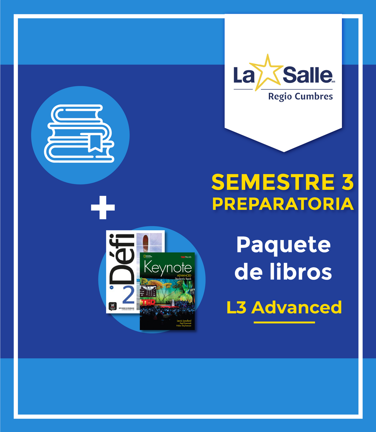 DOCENTES IR CUMBRES: Paquete de Libros 3er Semestre Advanced— Edumart ...
